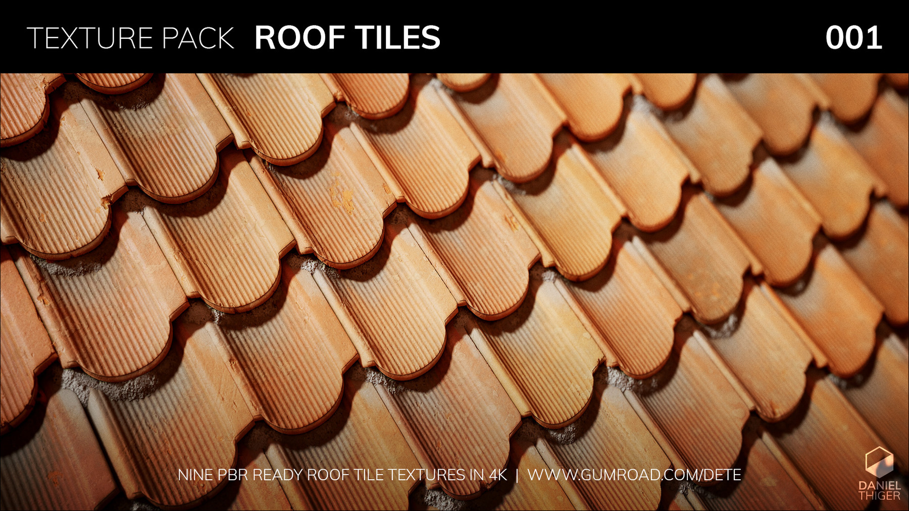 ArtStation - Roof Tiles 001 | Texture Pack | Game Assets