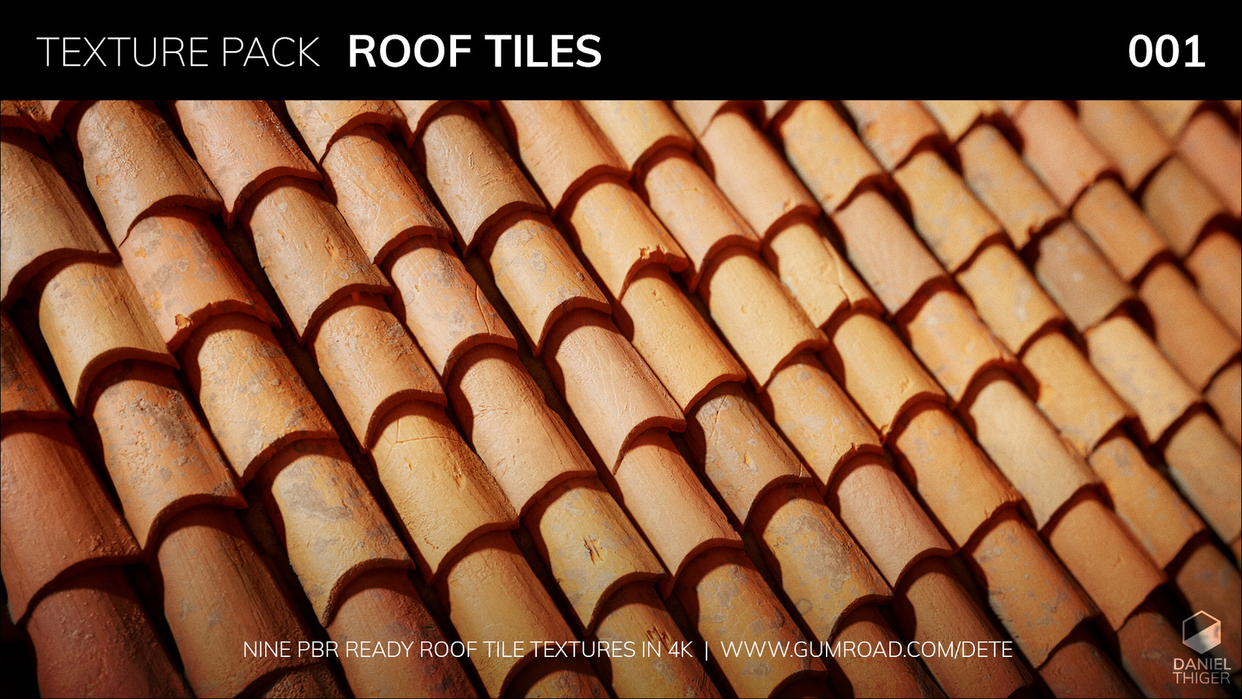ArtStation - Roof Tiles 001 | Texture Pack | Game Assets