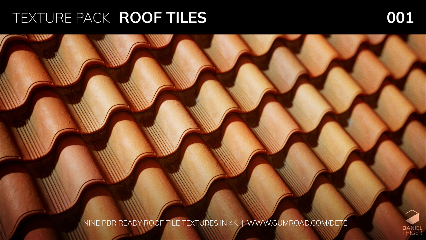 ArtStation - Roof Tiles 001 | Texture Pack | Game Assets