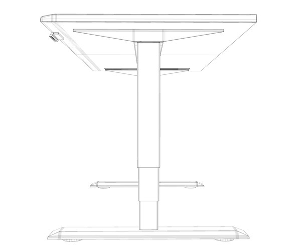 ArtStation - Standing Desk 3D Model | Resources