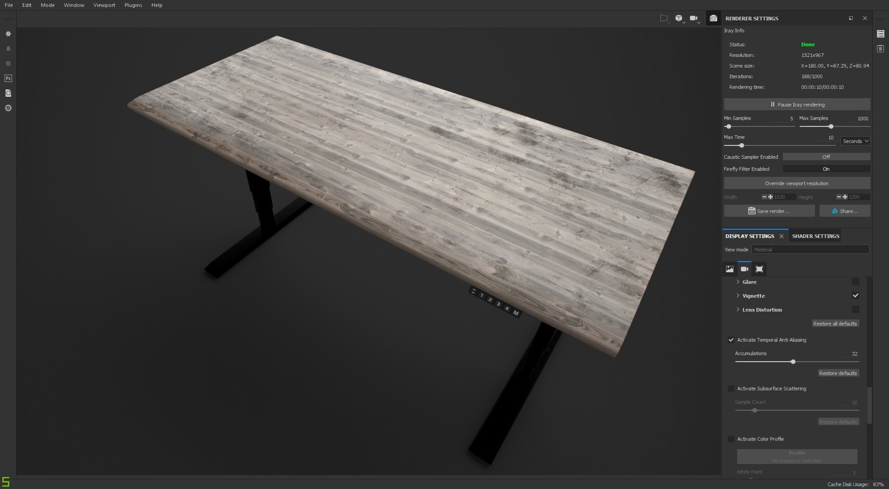 ArtStation - Standing Desk 3D Model | Resources
