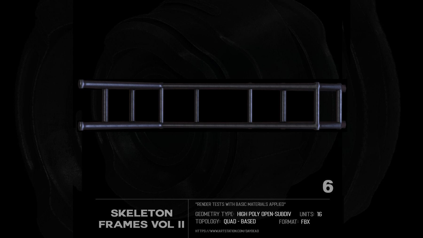 ArtStation - +16 Skeleton frames Vol II SUBD | Resources