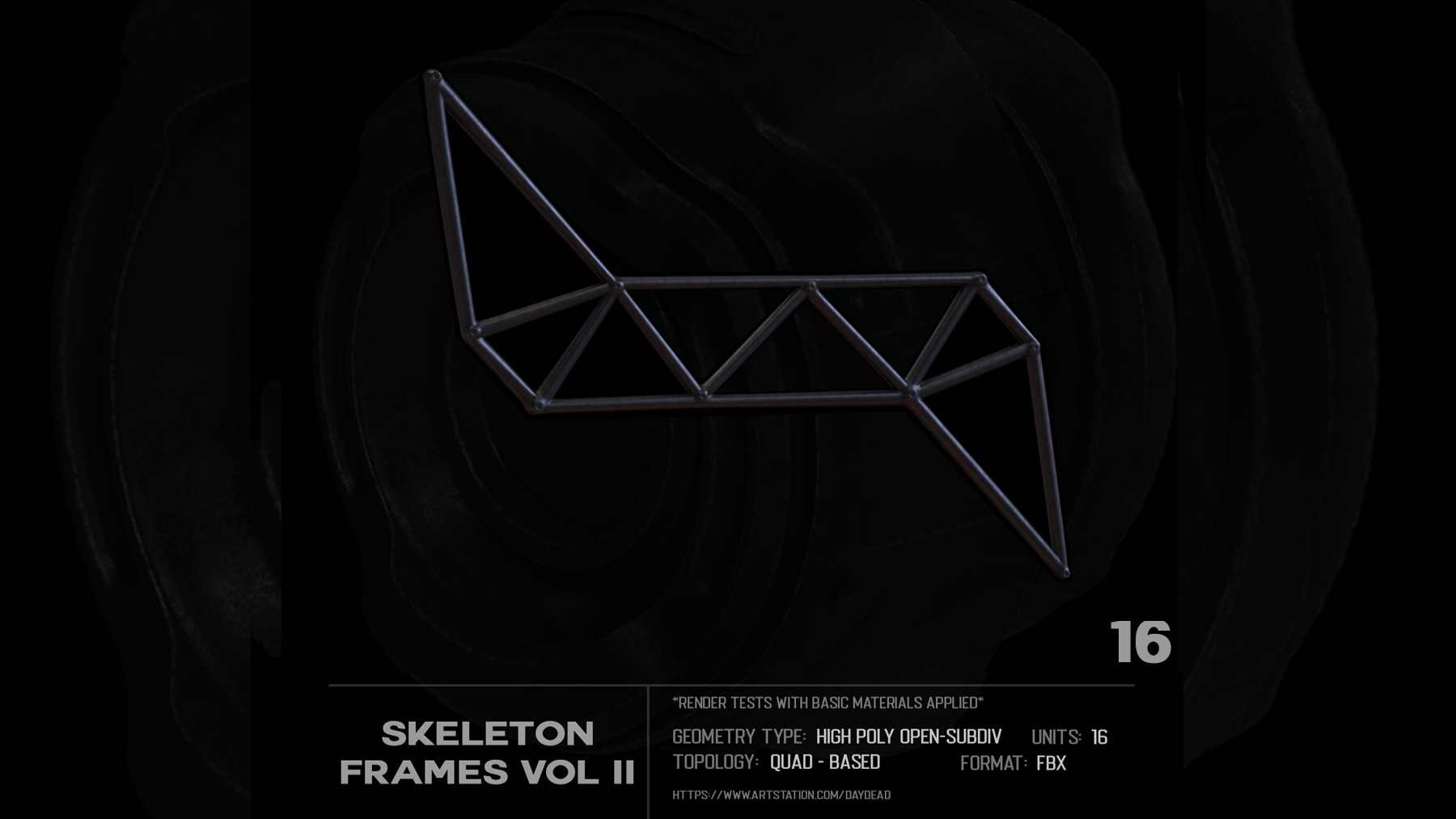 ArtStation - +16 Skeleton frames Vol II SUBD | Resources