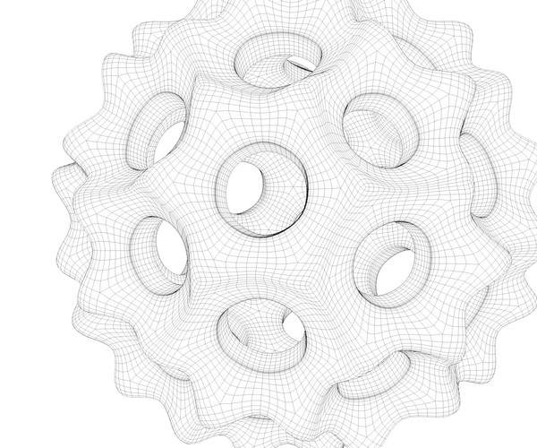 ArtStation - Decorative Sphere 3D Model | Resources