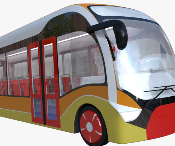 ArtStation - City bus concept | Resources