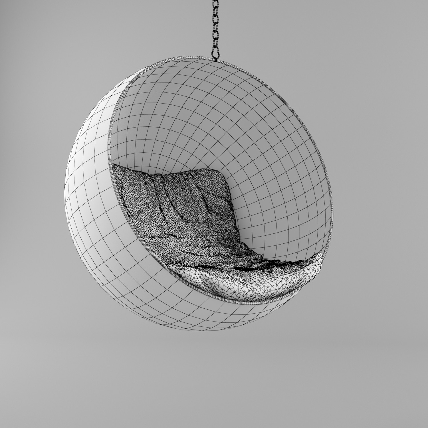 ArtStation - Hanging Bubble Chair | Game Assets