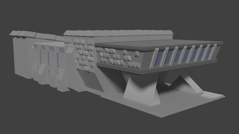 ArtStation - Simple Museum Styled Building | Resources