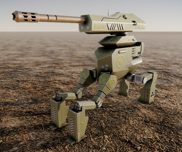 ArtStation - Mobile Tank | Resources