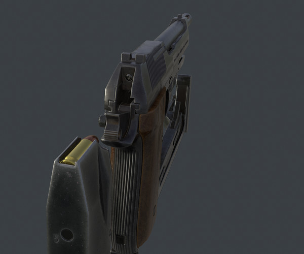 ArtStation - Auto 9 "Robocop" & Beretta M93R "Raffica" | Resources