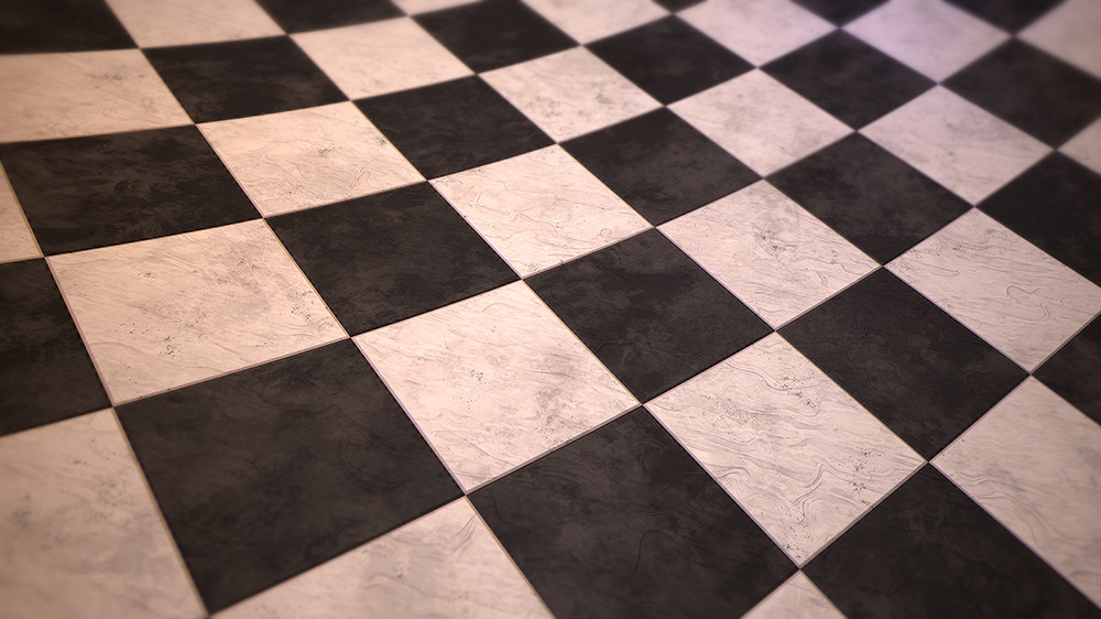 ArtStation - 4k PBR Vinyl Checkered Tiles Substance Designer Texture ...
