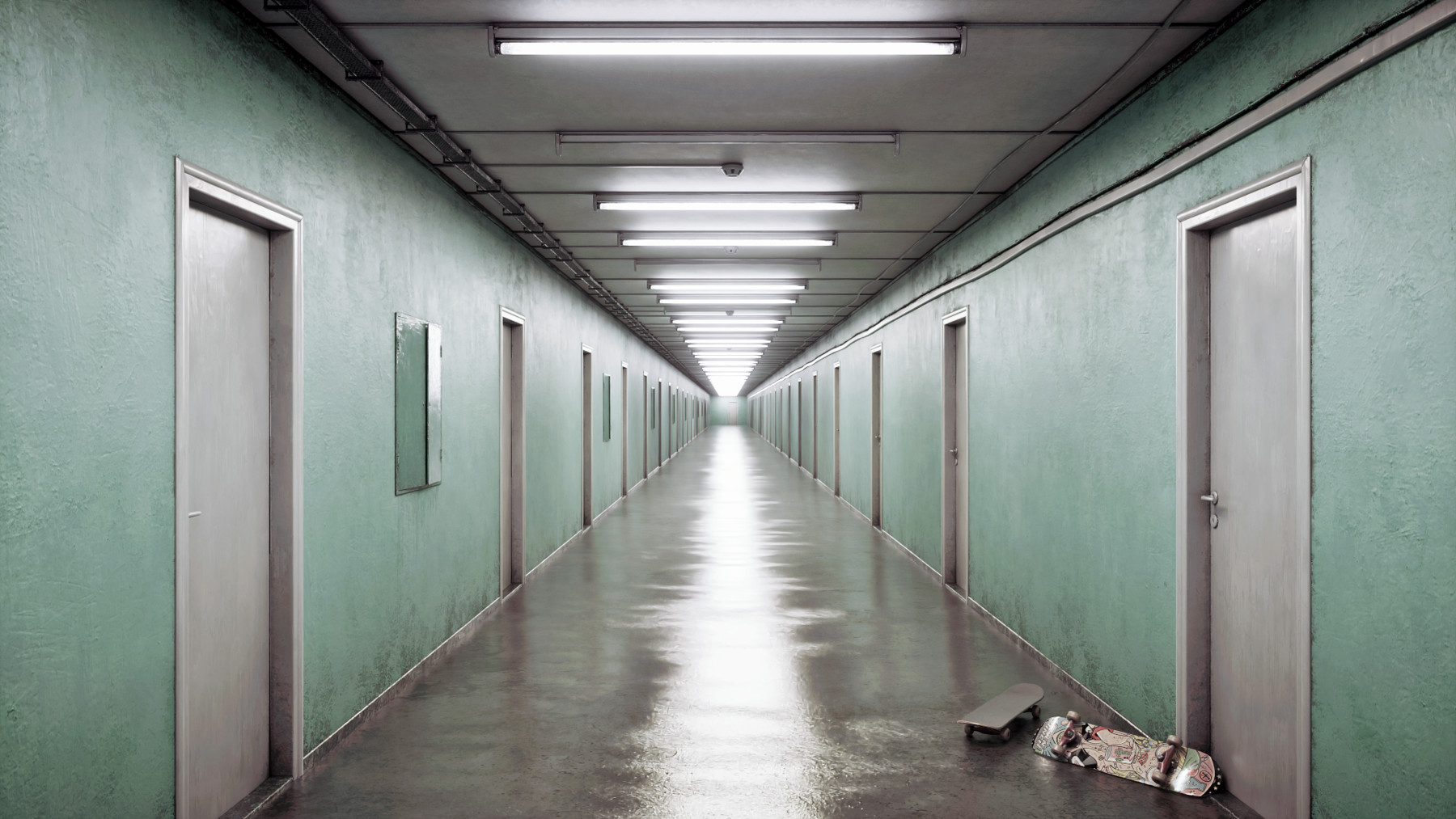 ArtStation - Infinite Corridor | Resources