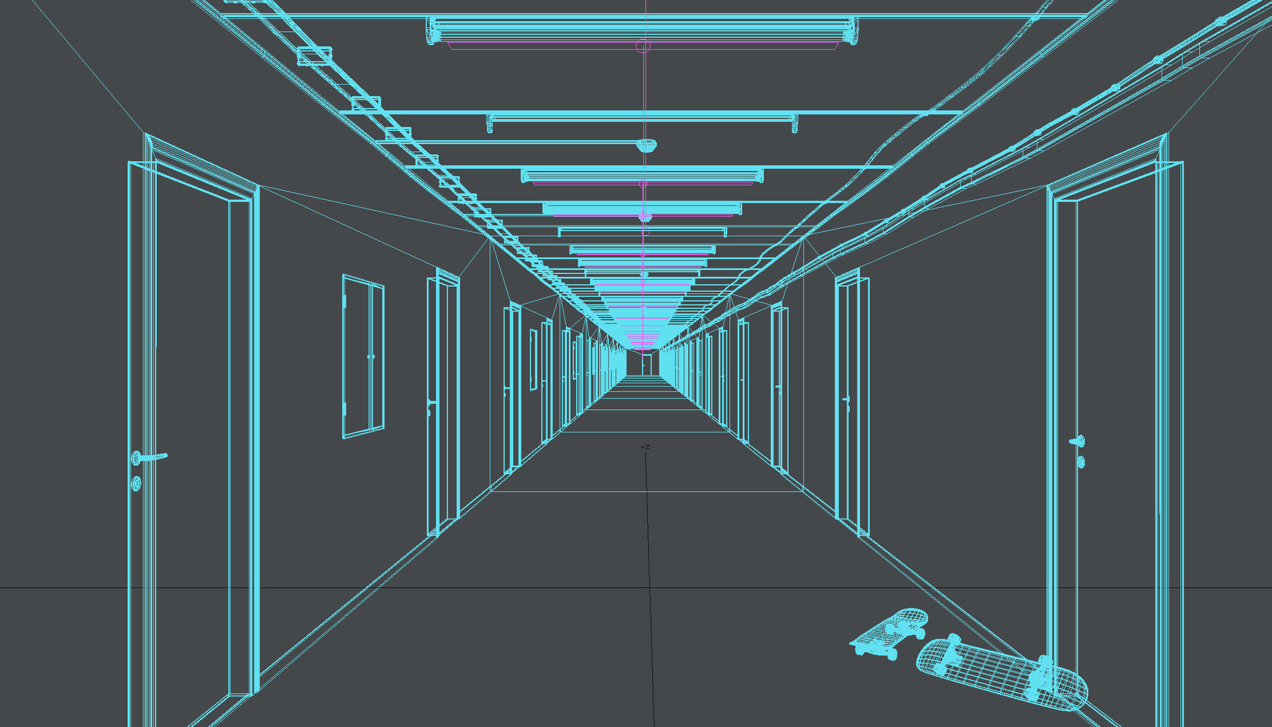 ArtStation - Infinite Corridor | Resources