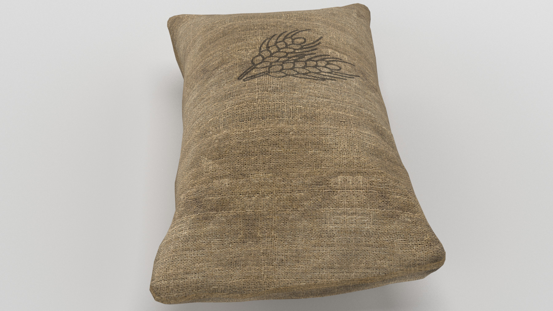 ArtStation - Food Sack Grain Stacked 3D Model | Game Assets