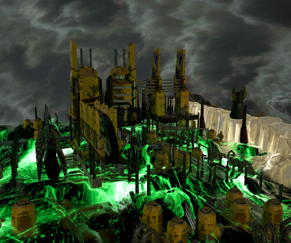 ArtStation - Wasteland 3D Map | Resources