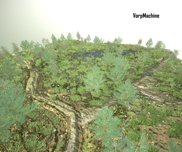 ArtStation - 3D Forest Map | Resources