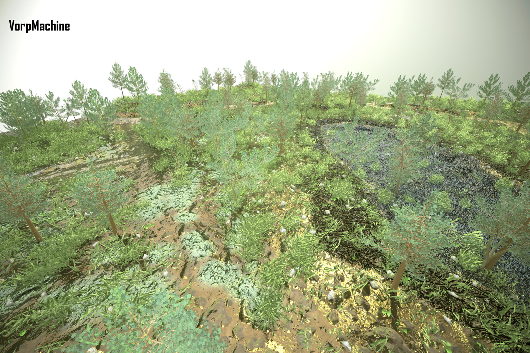 ArtStation - 3D Forest Map | Resources