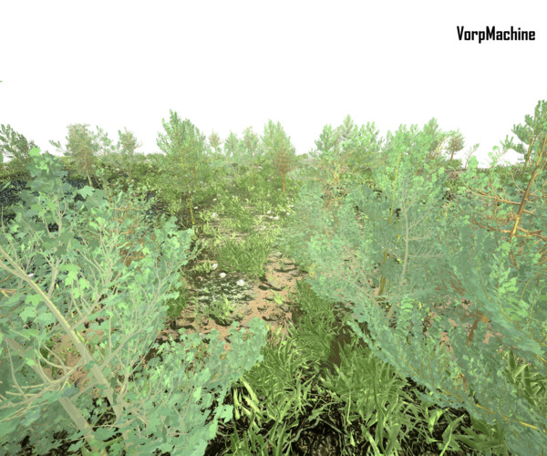 ArtStation - 3D Forest Map | Resources