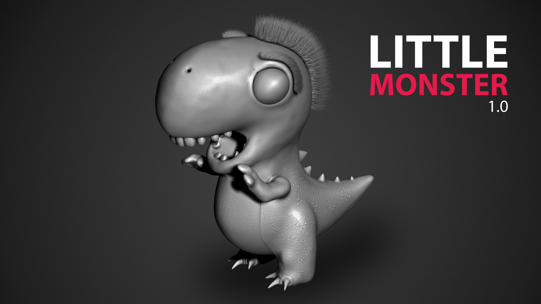 ArtStation - Little monster | Resources