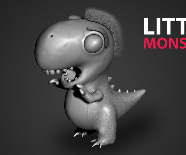 ArtStation - Little monster | Resources
