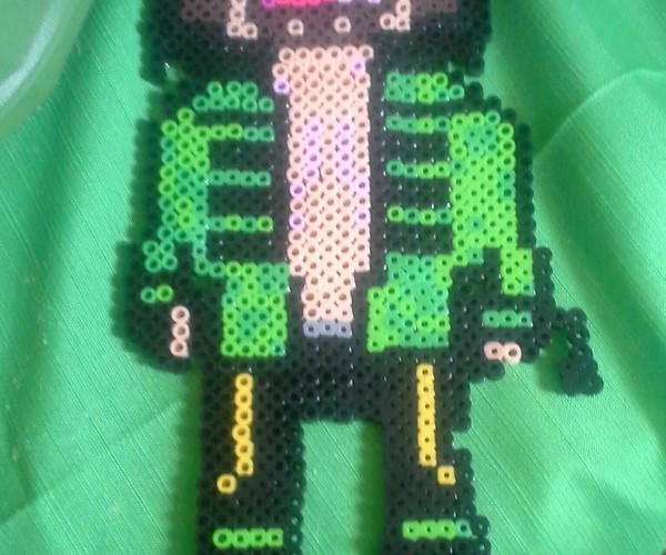 ArtStation - Perler Beads Character 1 Side | Artworks