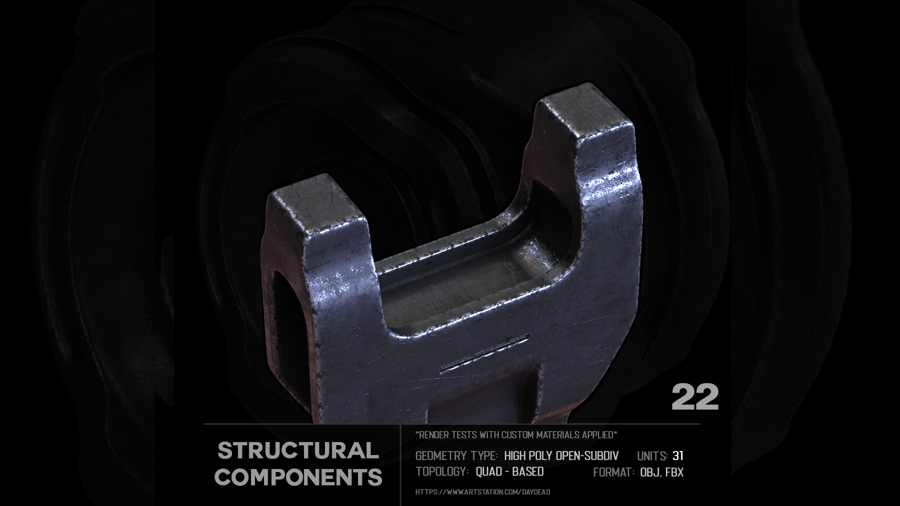ArtStation - +31 Structural Components Vol I SUBD | Resources