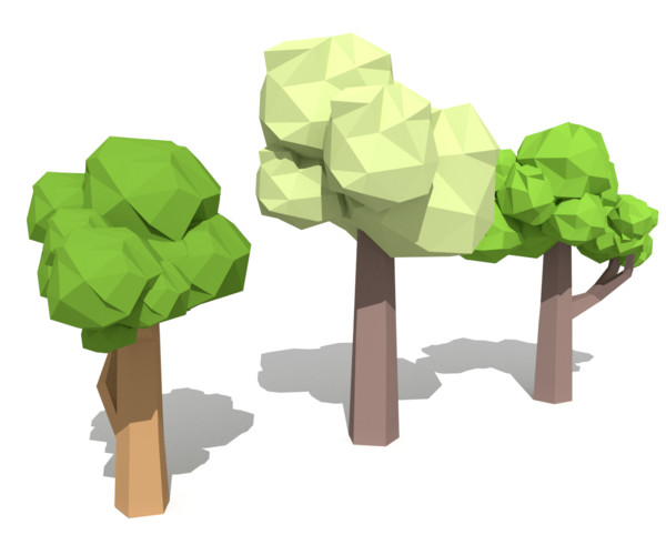 ArtStation - Low Poly Tree | Resources