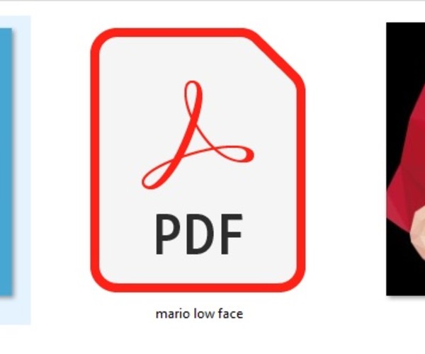 ArtStation - Super Mario Bros's Face - Low poly Art | Artworks