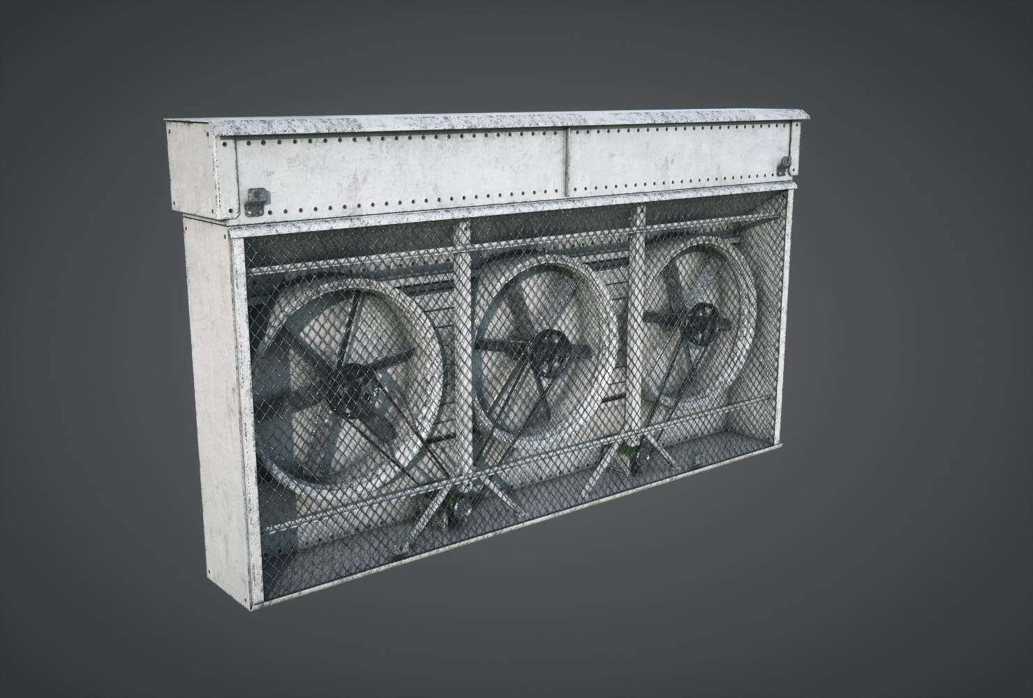 ArtStation - Vents Triple Fan | Game Assets