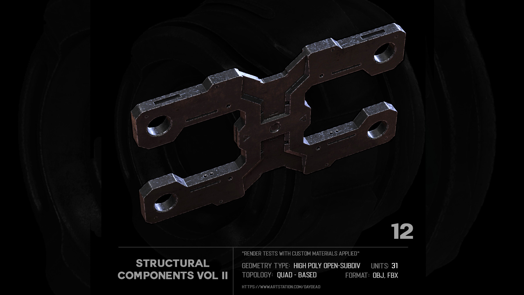 ArtStation - +31 Structural Components Vol II SUBD | Resources