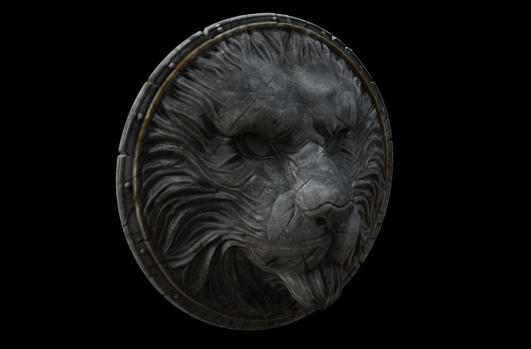 ArtStation - Lion Shield for game or movie | Resources