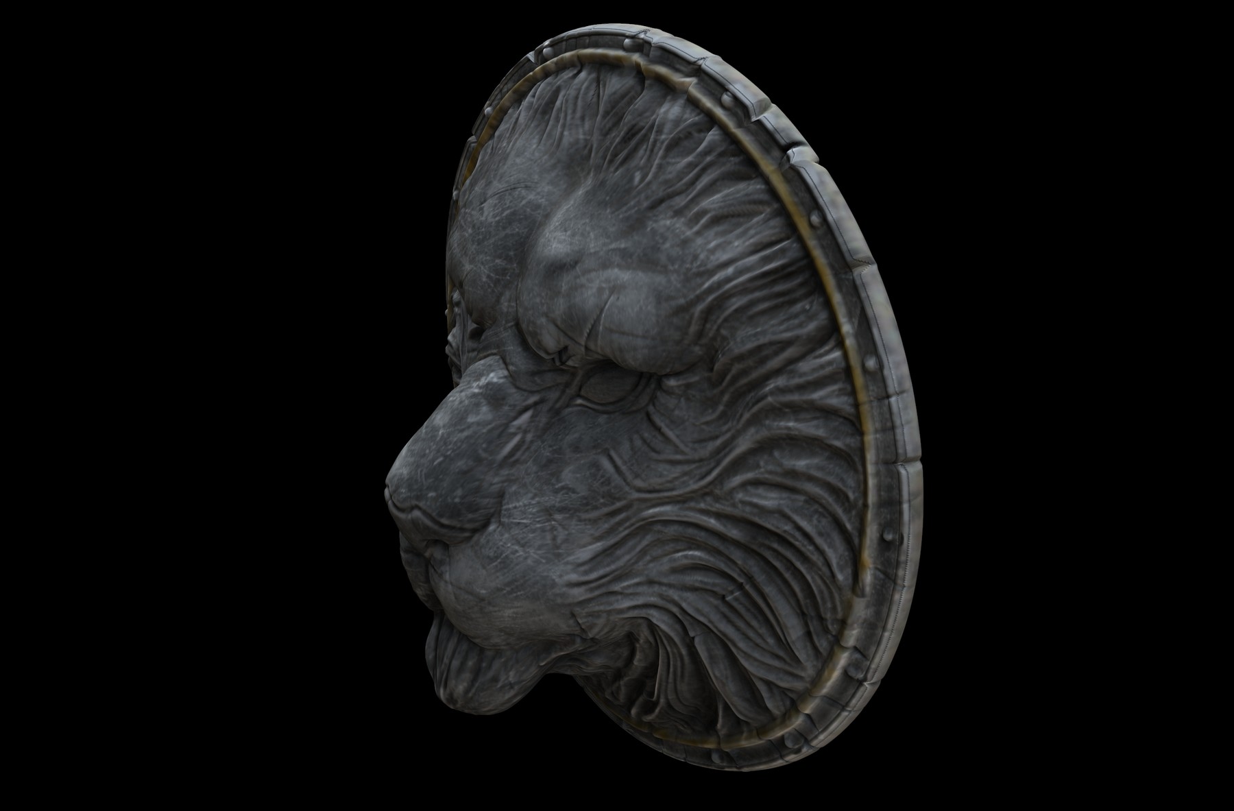 ArtStation - Lion Shield for game or movie | Resources