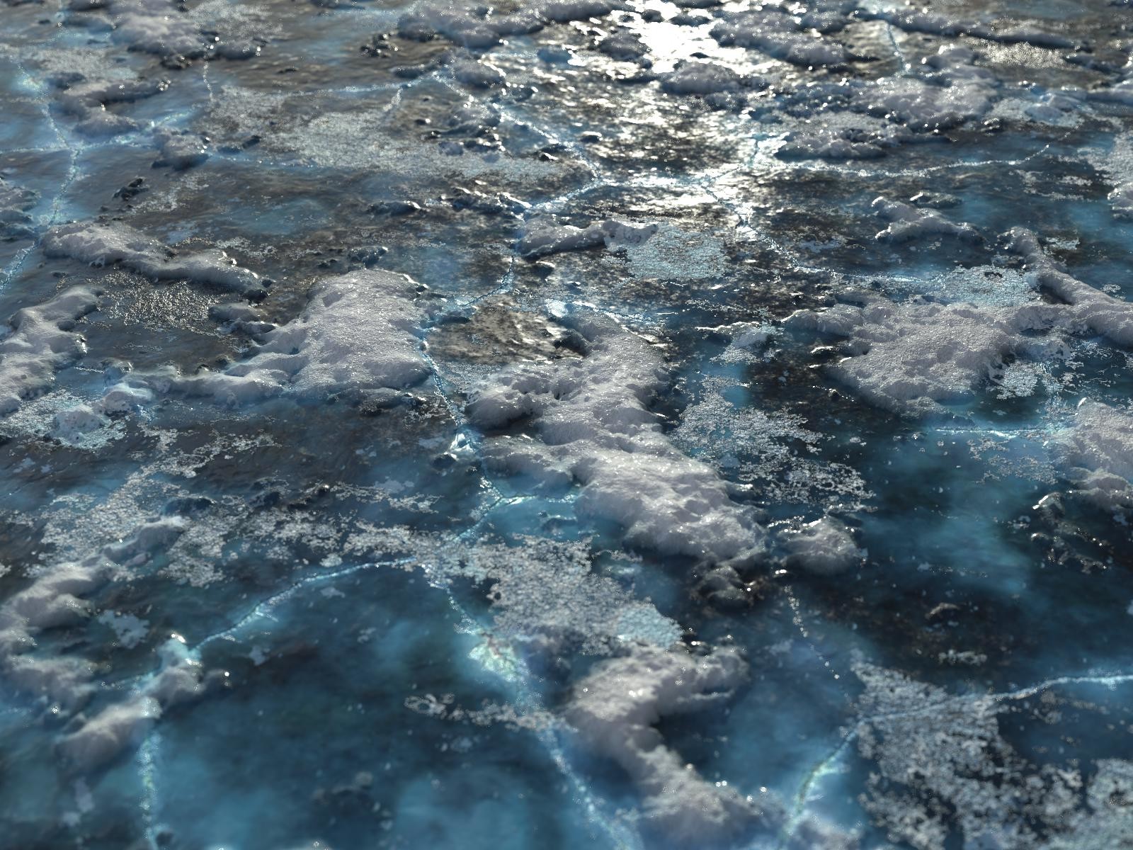ArtStation - Frozen Lake Substance .sbs .sbsar | Game Assets