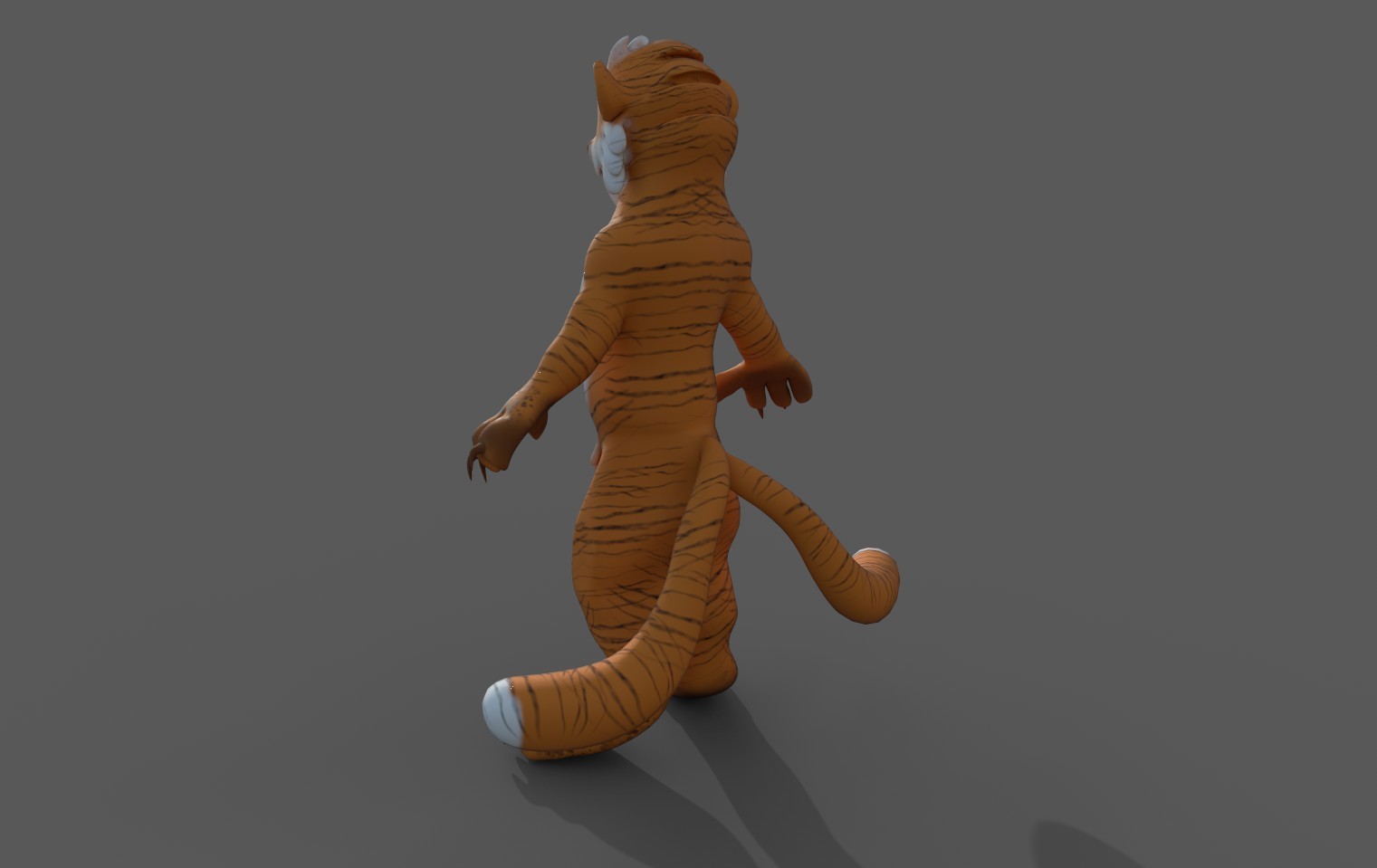 ArtStation - Tiger Character model | Resources