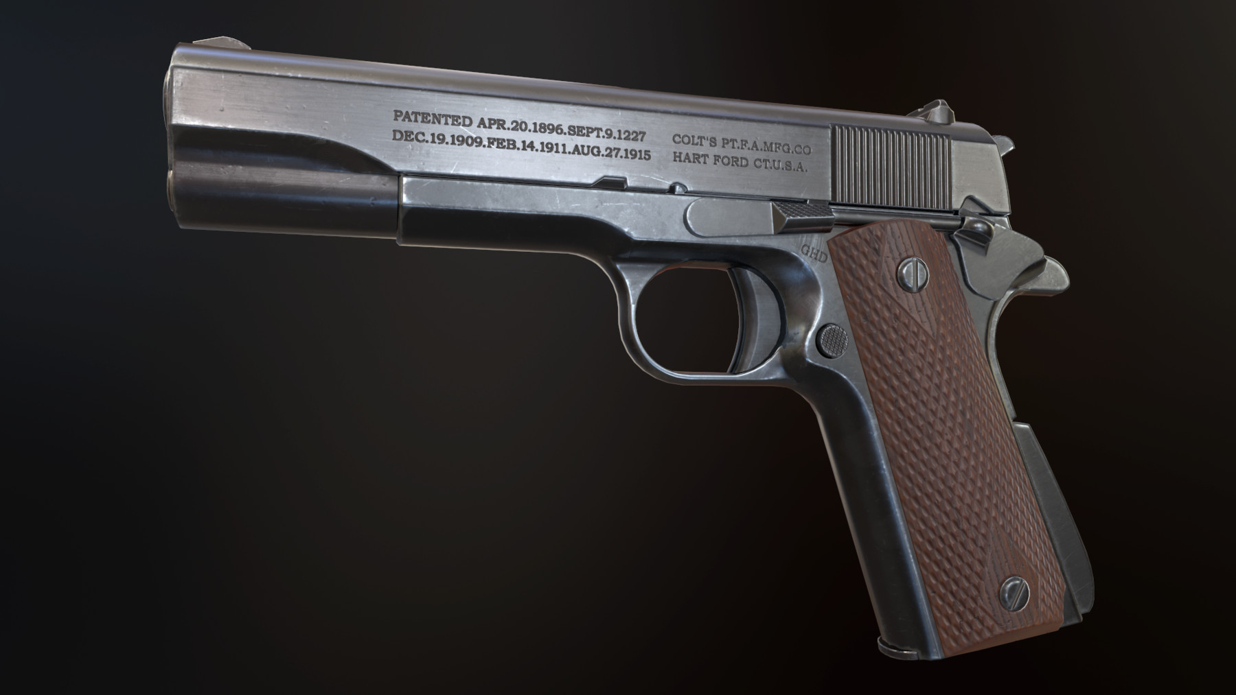 ArtStation - Colt 1911 | Game Assets