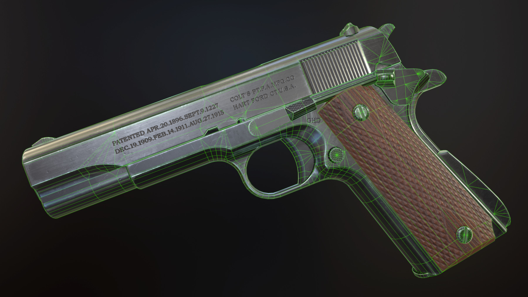 ArtStation - Colt 1911 | Game Assets