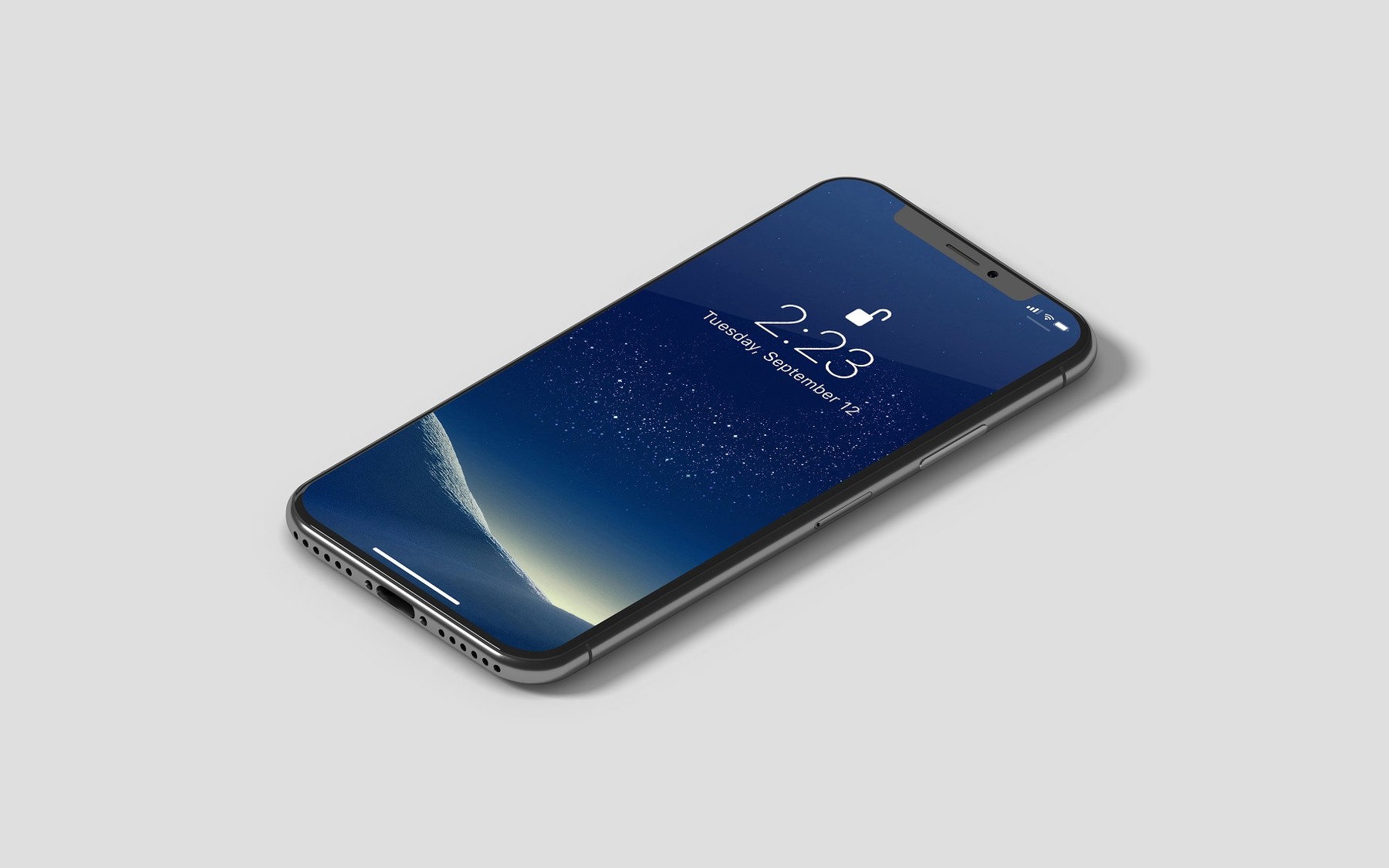 ArtStation - Isometric iPhone X Mockup | Artworks