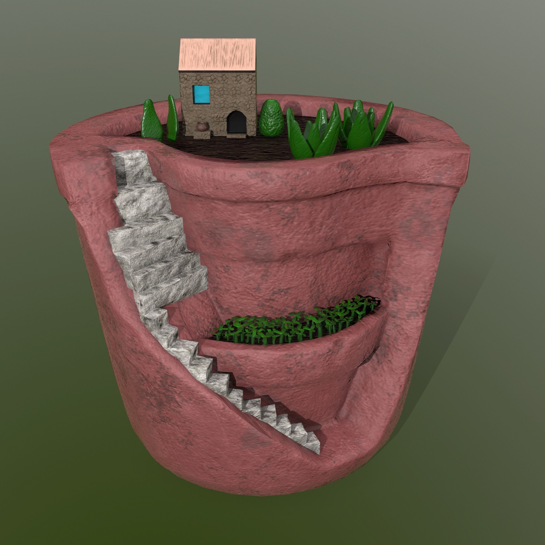 ArtStation - Sculpted pot | Resources