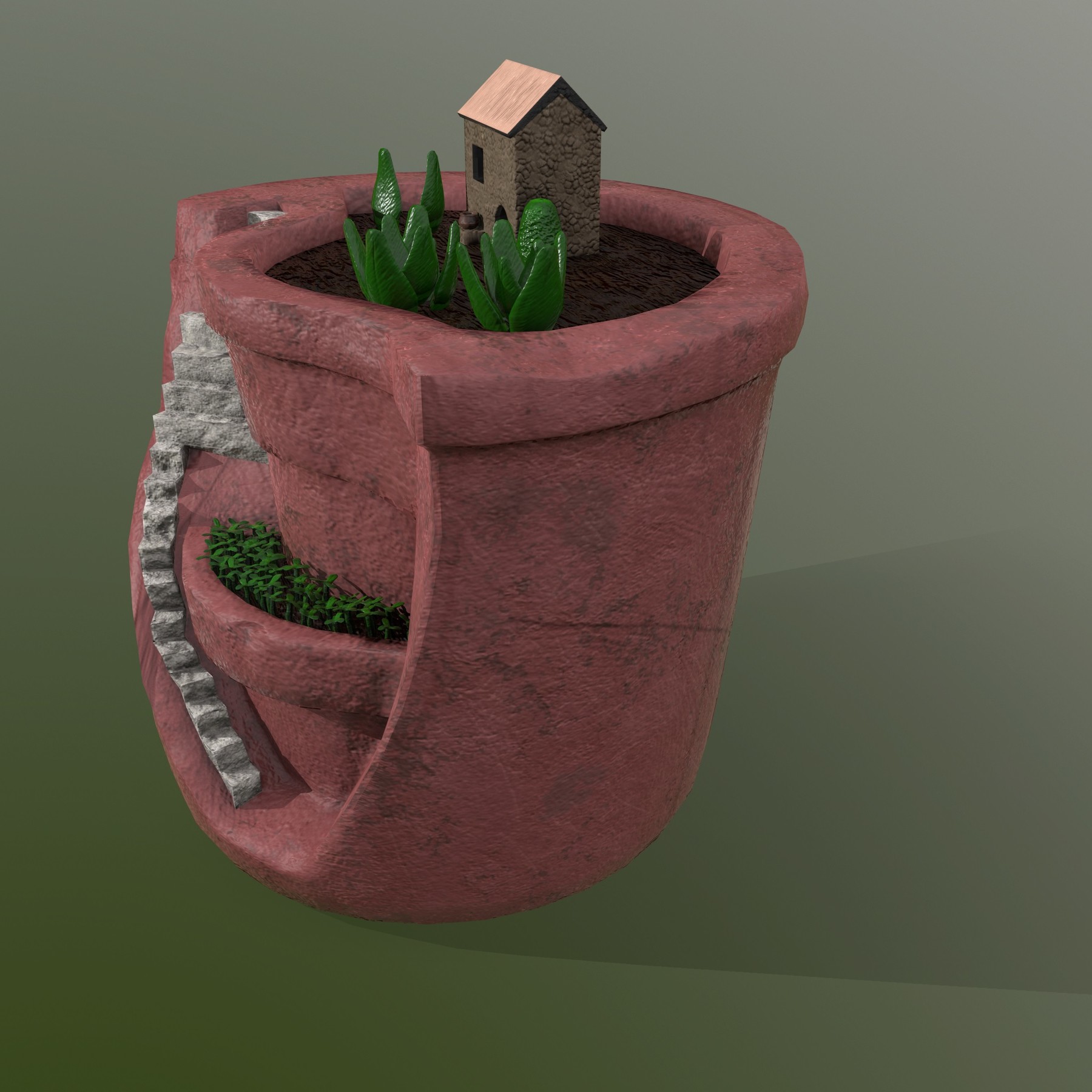 ArtStation - Sculpted pot | Resources