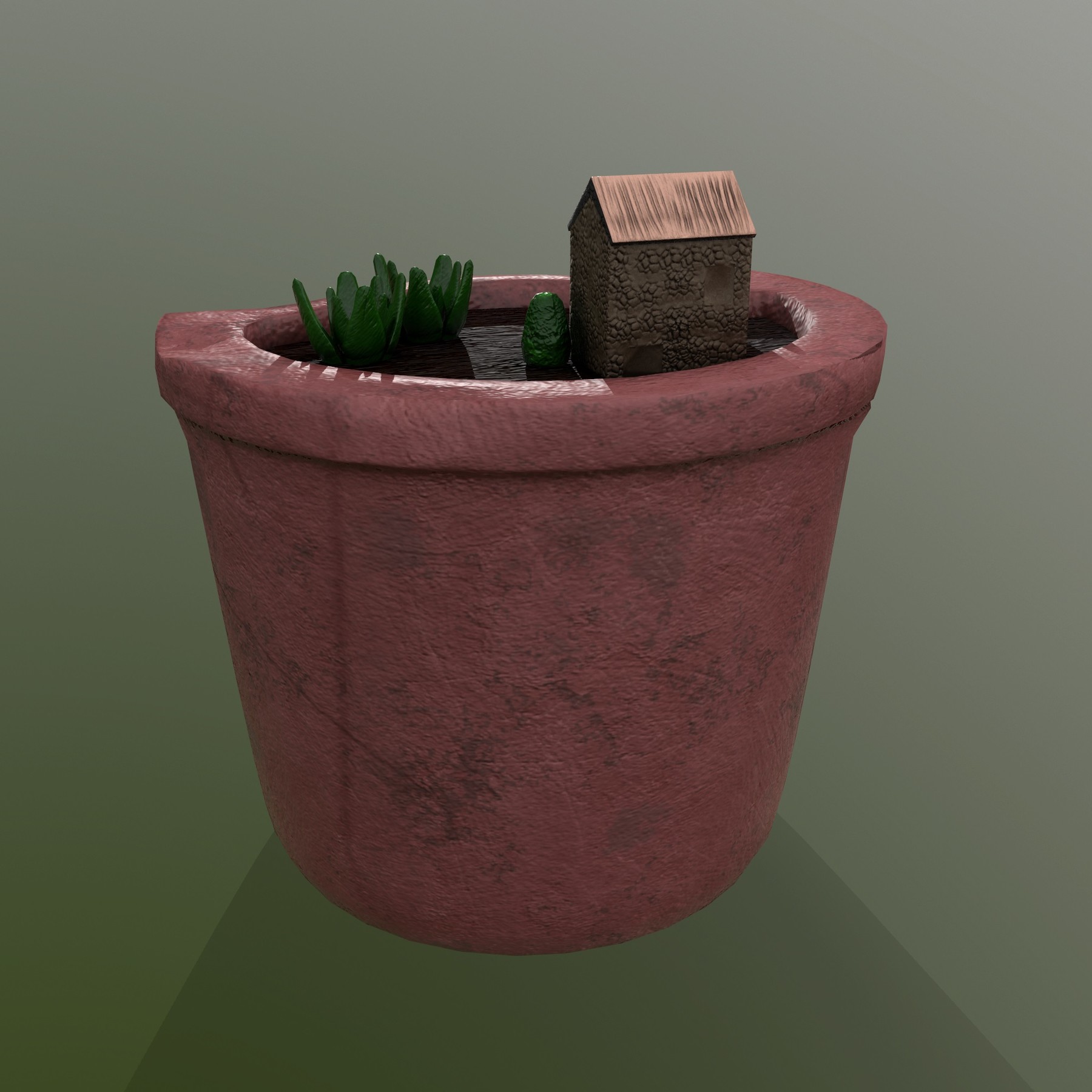 ArtStation - Sculpted pot | Resources