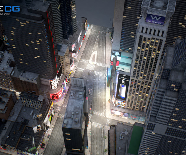 ArtStation - NYC Times Square | Resources