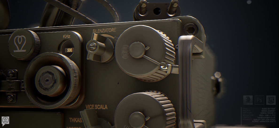 ArtStation - Radio Model Set | Game Assets