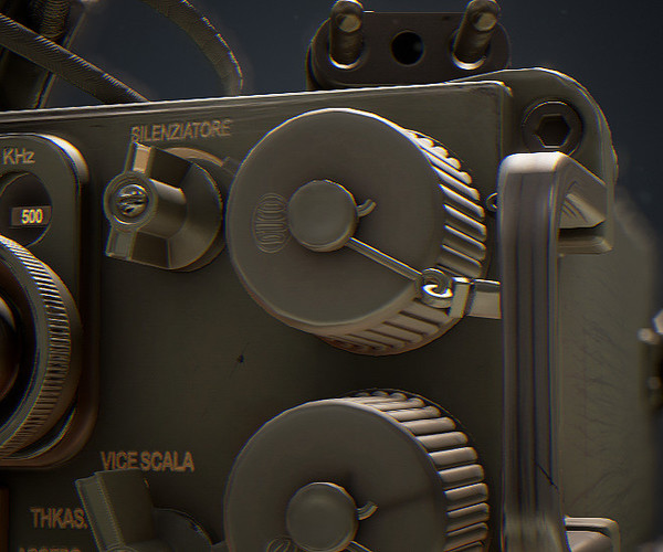 ArtStation - Radio Model Set | Game Assets