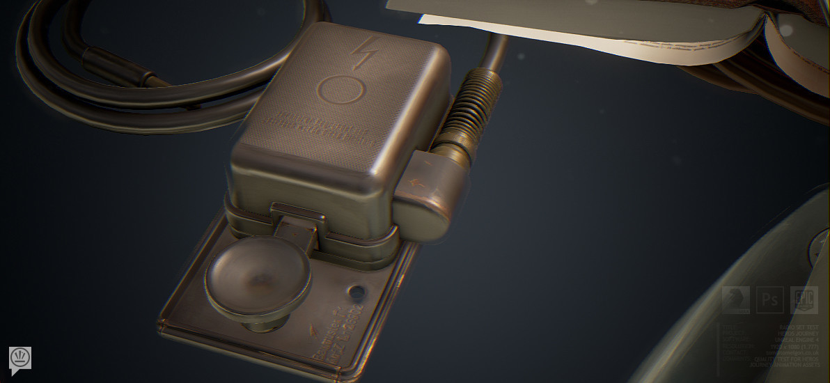 ArtStation - Radio Model Set | Game Assets