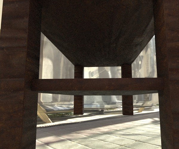 ArtStation - Low poly wooden table | Resources