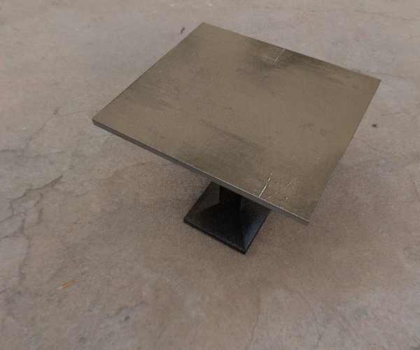ArtStation - Low poly table | Resources