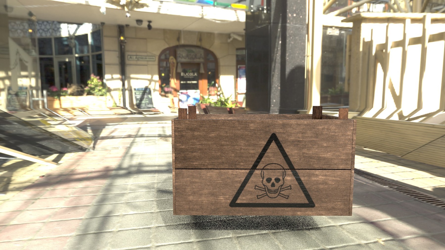 ArtStation - low poly wooden Box | Resources