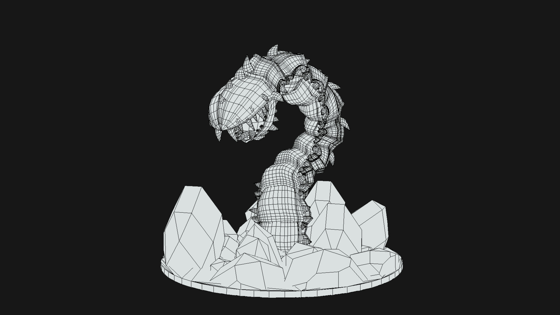 ArtStation - DnD - Purple Worm - Ready to print | Resources