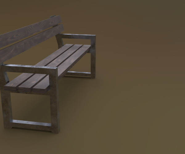 ArtStation - Bench 30 4in1 [4 Texture 1 Model] | Resources