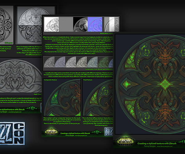 ArtStation - Blizzcon 2016 Texturing Tutorial | Tutorials