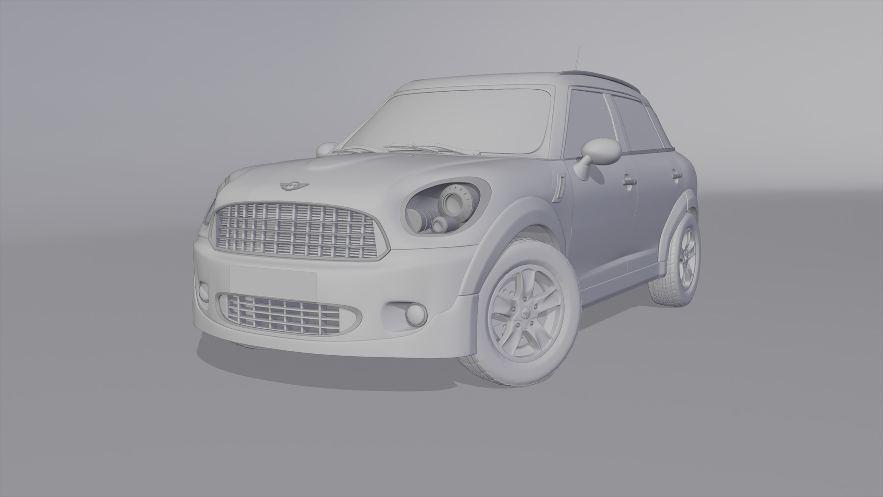 ArtStation - MINI COOPER COUNTRYMAN 2010 | Resources